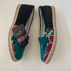 Angel Lozano | Shoes | Angel Lozano Embroidered Slipon Shoes Sz 8 Nwt ...